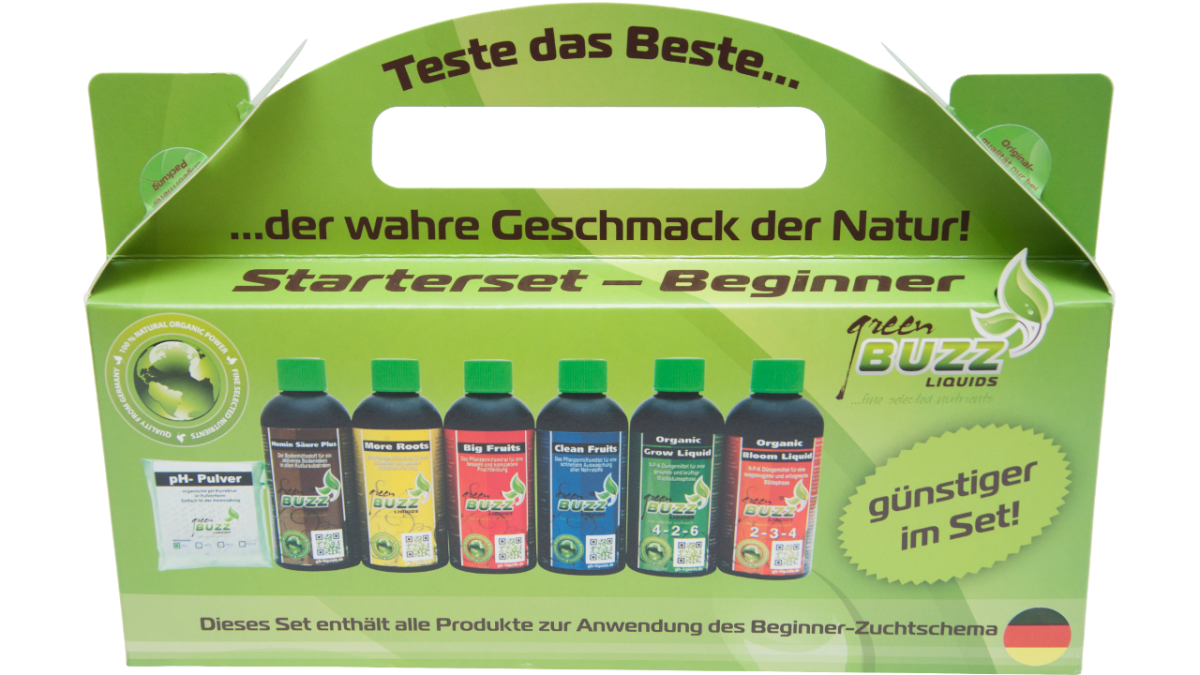Starter Set – Beginner – Green Buzz Nutrients